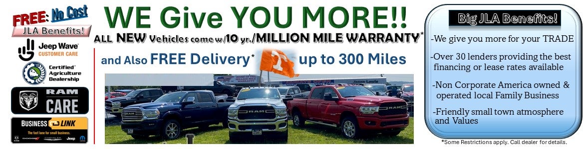 About Us | Chrysler Dodge Jeep Ram Dealer Sparta TN | Jason Lewis ...